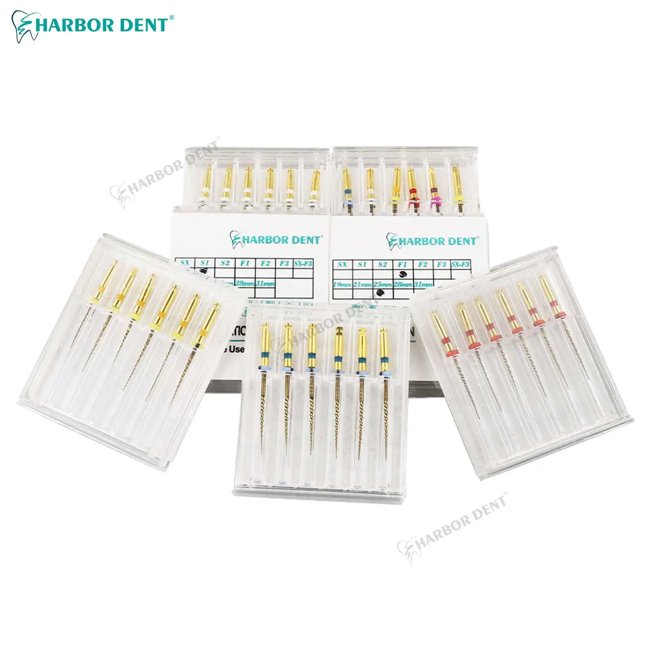 Dental-Endodontic-Files-Gold-Endo-File-Root-Canal-Heat-Activated-Rotary ...