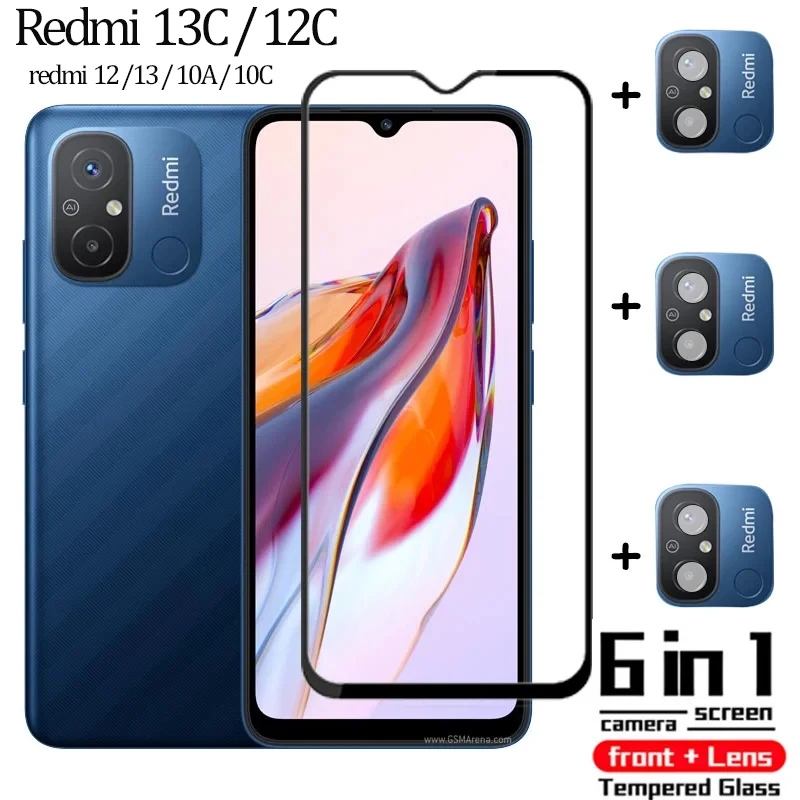 redmi-13c-Tempered-Glass-For-xiaomi-redmi-12c-Screen-Protector-redmi ...