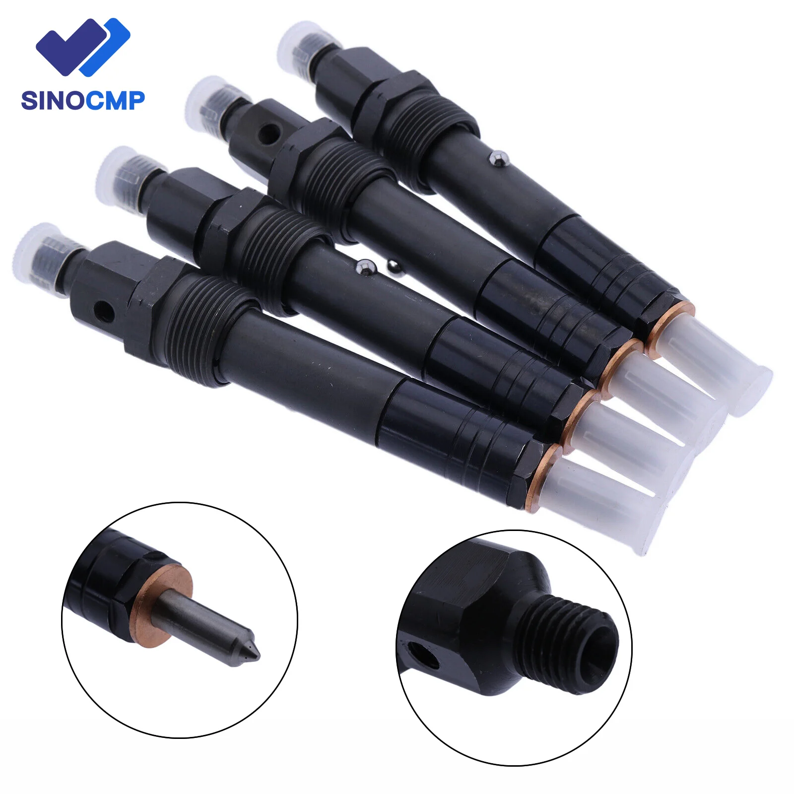 4pcs-U2645A058-2645A058-Fuel-Injector-B00904A-2645A058-for-Perkins ...