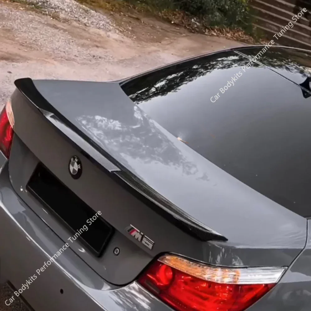 For-BMW-E60-M-Style-Rear-Trunk-Spoiler-Wings-5-Series-520i-520d-530i ...
