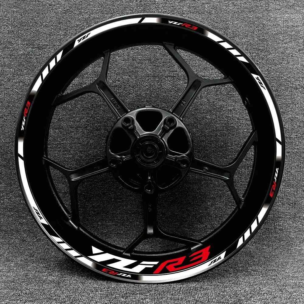 Suitable-for-locomotive-R3-sticker-YZFR3-wheel-hub-sticker-steel-ring ...