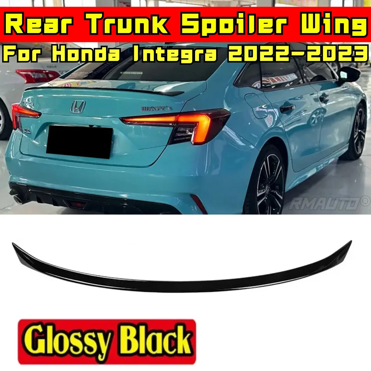 Car-Rear-Trunk-Spoiler-Body-Kit-ABS-Plastic-Car-Rear-Spoiler-Wing-For ...