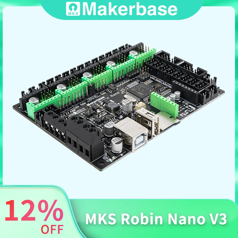 Makerbase MKS Robin Nano V3 Eagle 32 비트 168Mhz F407 제어 보드 3D 프린터 부품 ...