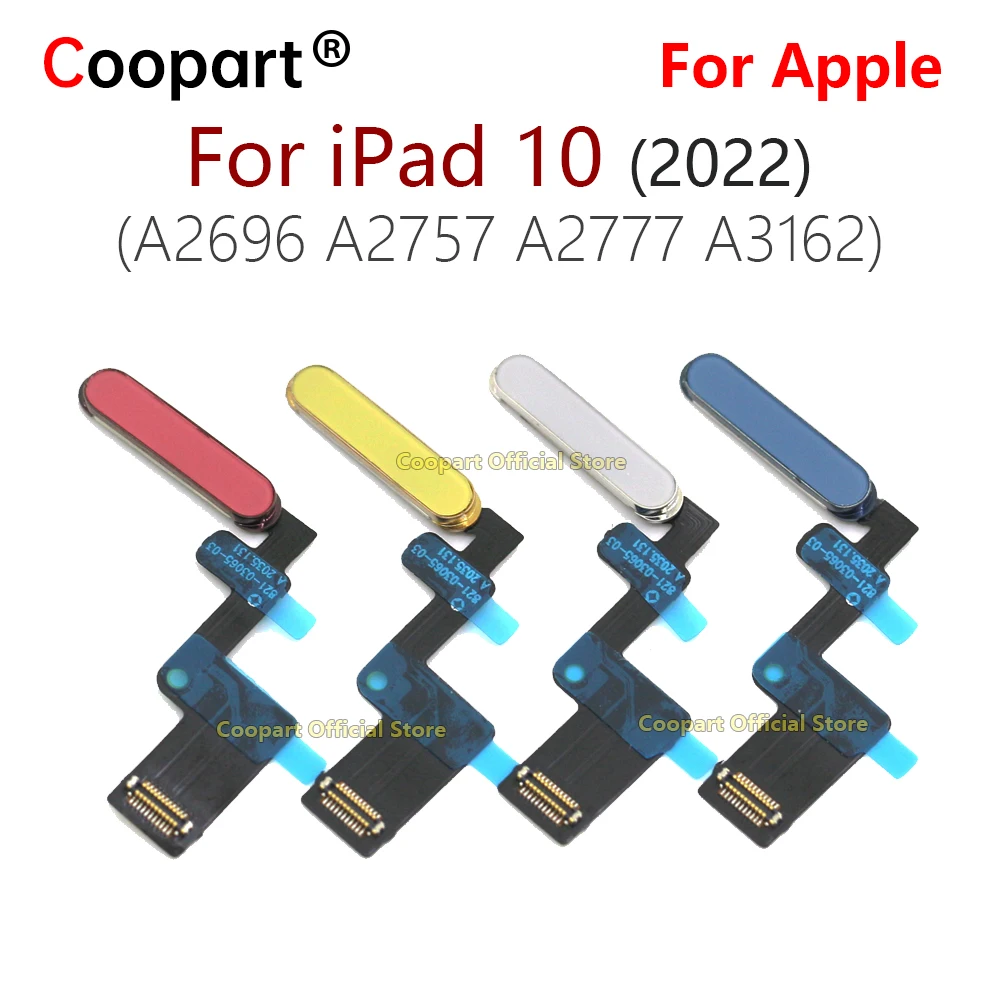 Touch ID Fingerprint Connection Sensor Scanner Flex For iPad 10th 2022 ...
