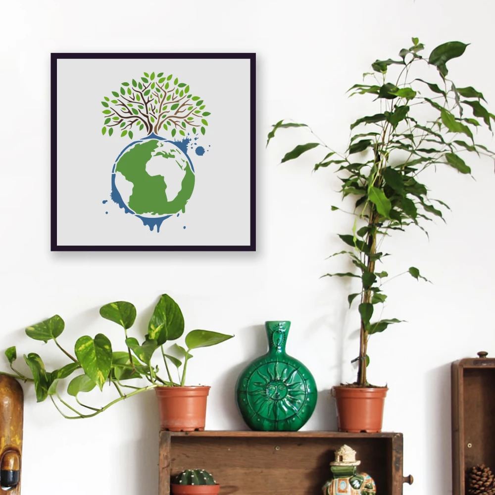 Tree Of Life Wall Stencil