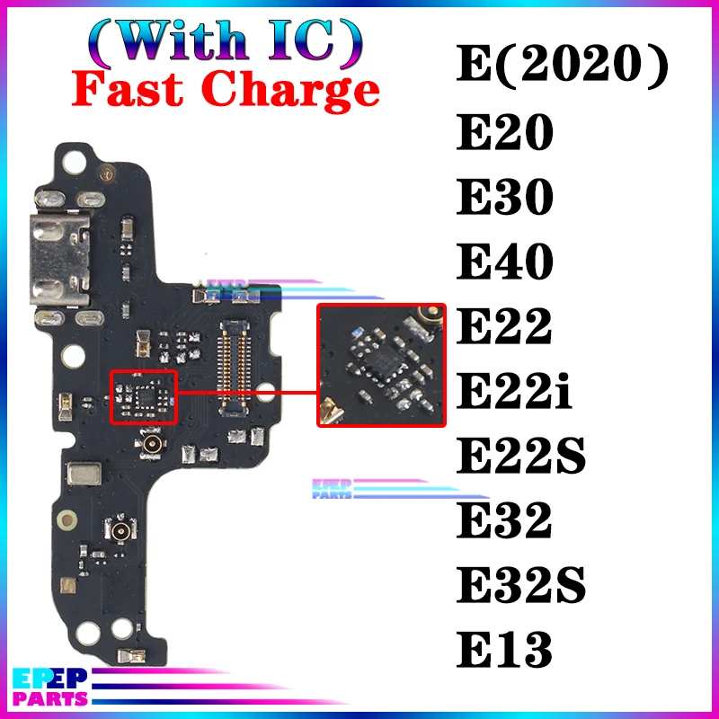 Usb Dock Charger Connector for Motorola Moto E32 E32S E13 E 2020 E20 ...