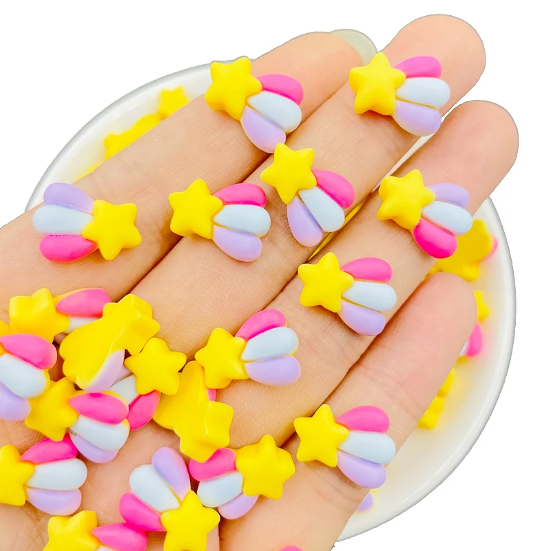 20Pcs-New-Cute-Mini-MeteorSeries-Resin-Crafts-Flatback-Cabochon ...