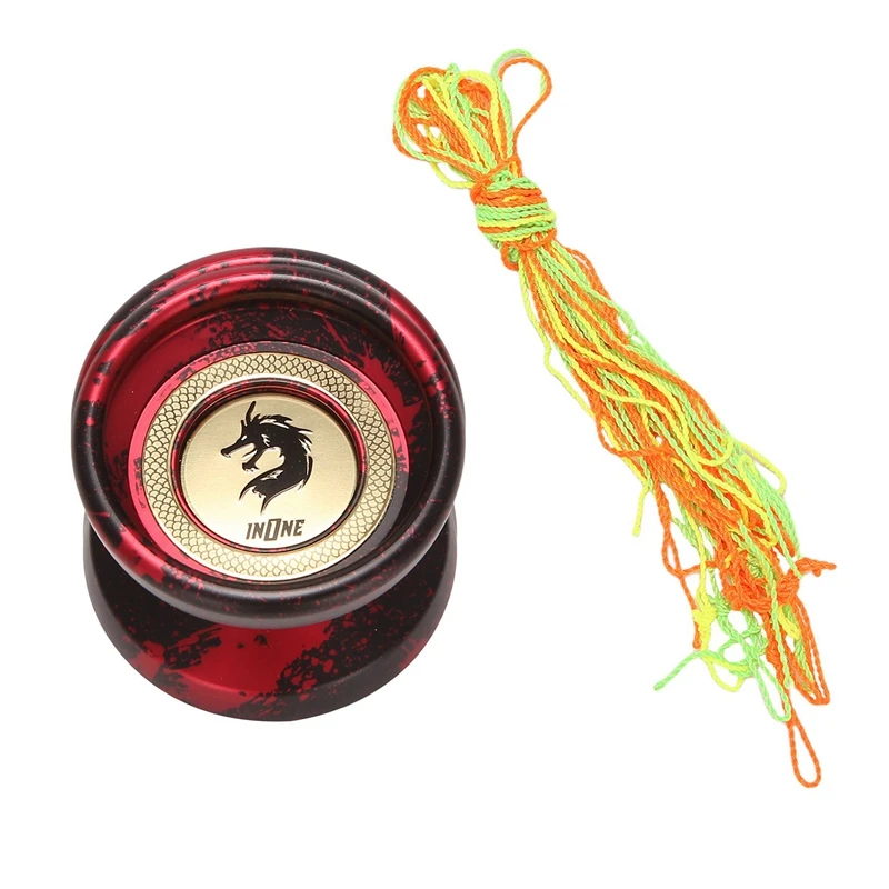 Professional Alloy Magic Yo-yo Metal Anti-fall Sleep King Fancy Yoyo ...