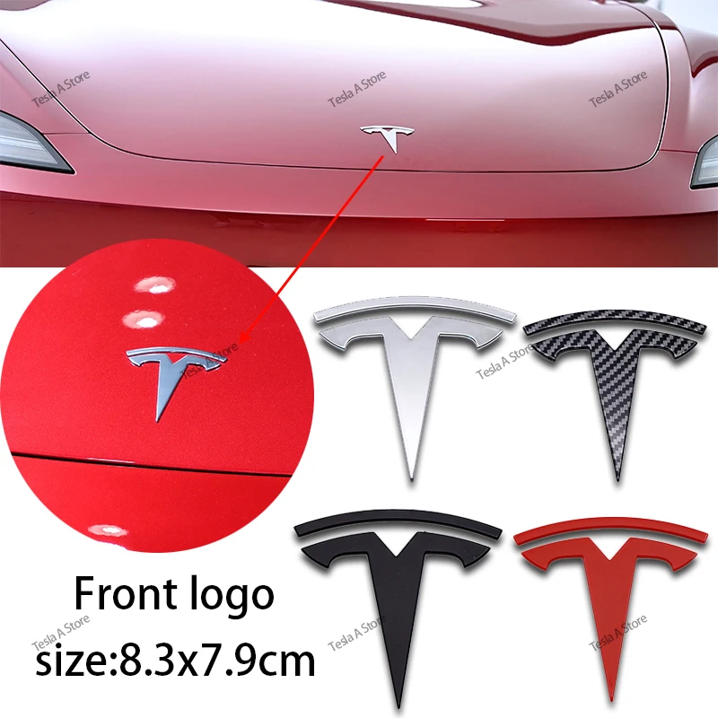 1-PCS-ABS-front-label-trunk-label-for-Tesla-Model-3-Mode-Y-logo ...