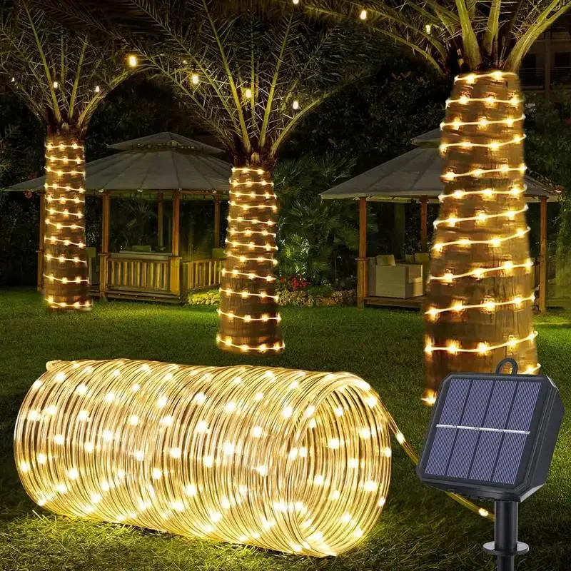 Imperme-vel-LED-Solar-String-Fairy-Lights-caminho-ao-ar-livre ...