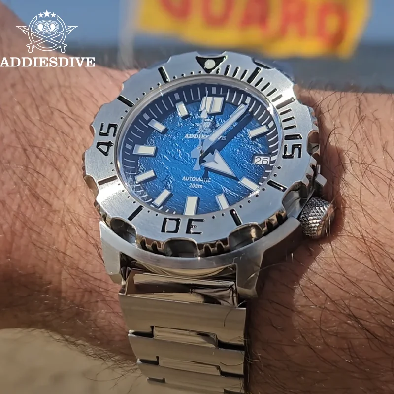 ADDIESDIVE Watches For Men 42mm Luxury Sapphire Glass Automatic ...