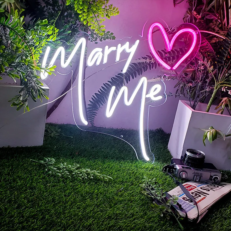 Will You Marry Me Light Up Sign