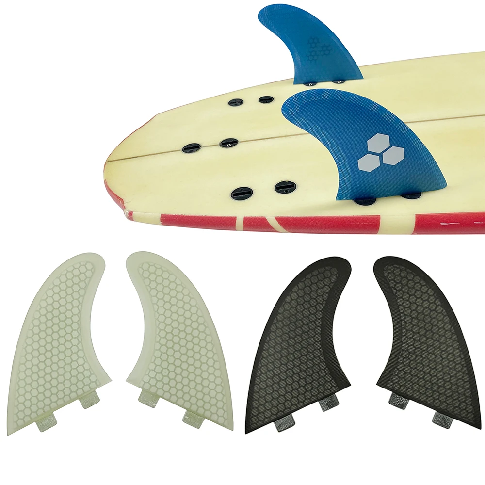 UPSURF-FCS-1-Twin-Fins-Stabilizer-Quilhas-2pcs-Side-Fins-Double-Tab ...
