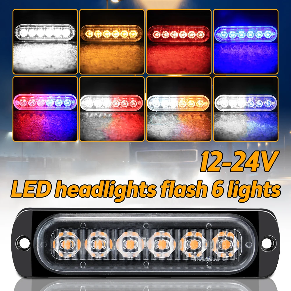 12V-24V-Car-led-strobe-light-Flashing-Grille-Lights-emergency-light ...