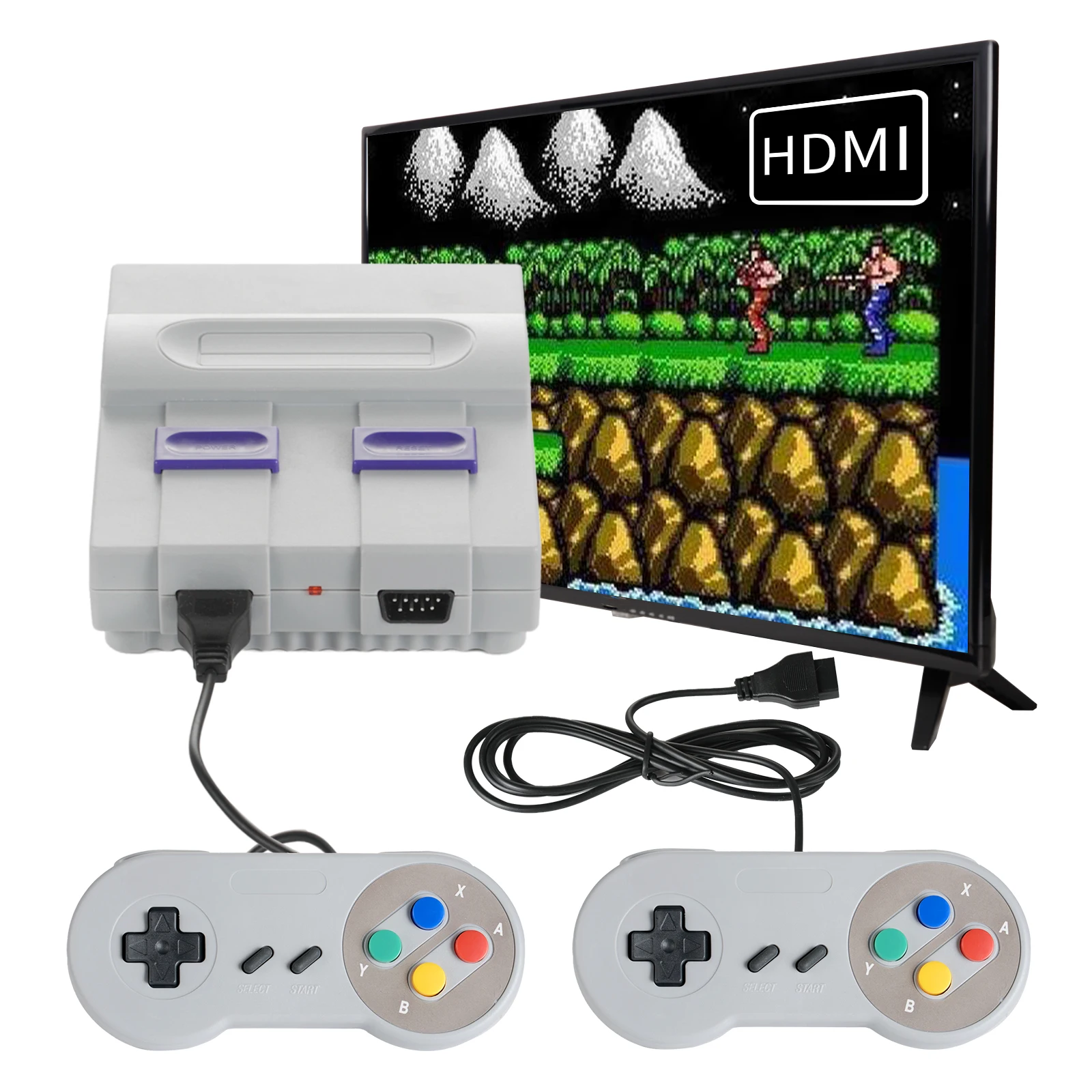 Consoles Super Classic Retro Game Console, Builtin 821 Gamess Plug And ...