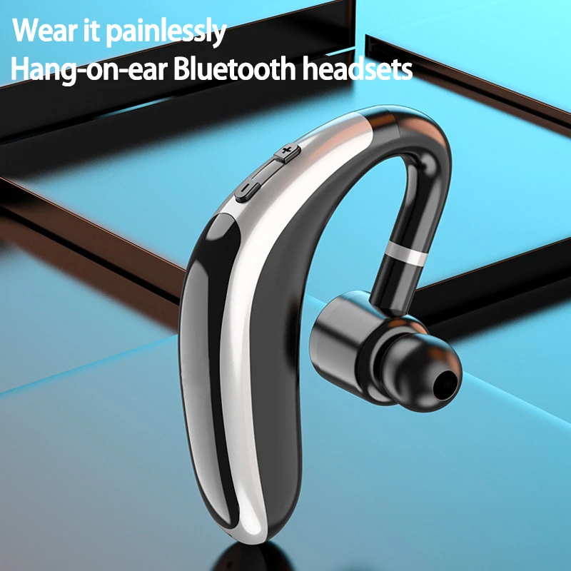 K20 Wireless Bluetooth Headset Single Ear Left and Right Ear Wear Ear ...