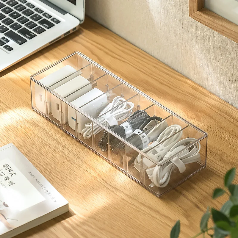 1PC-Data-Cable-Storage-Box-Charging-Cable-Mobile-Phone-Charger-Desktop ...