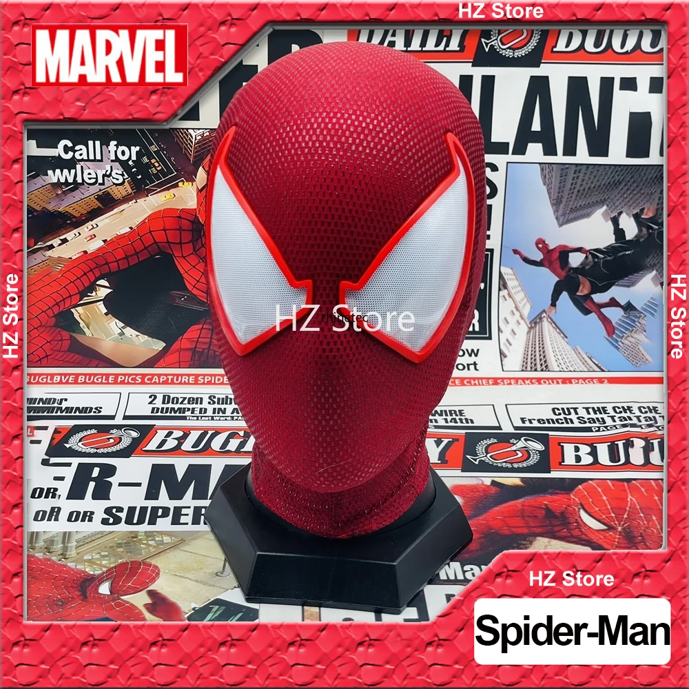 Marvel-Scarlet-Spiderman-M-scara-com-Faceshell-Spider-Man-1-1-vers-o-3D ...