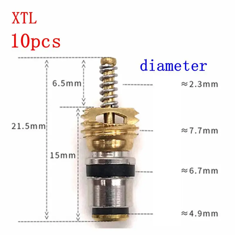 10pcs Valve Spool Thimble for France Car air conditioner Refrigerant ...