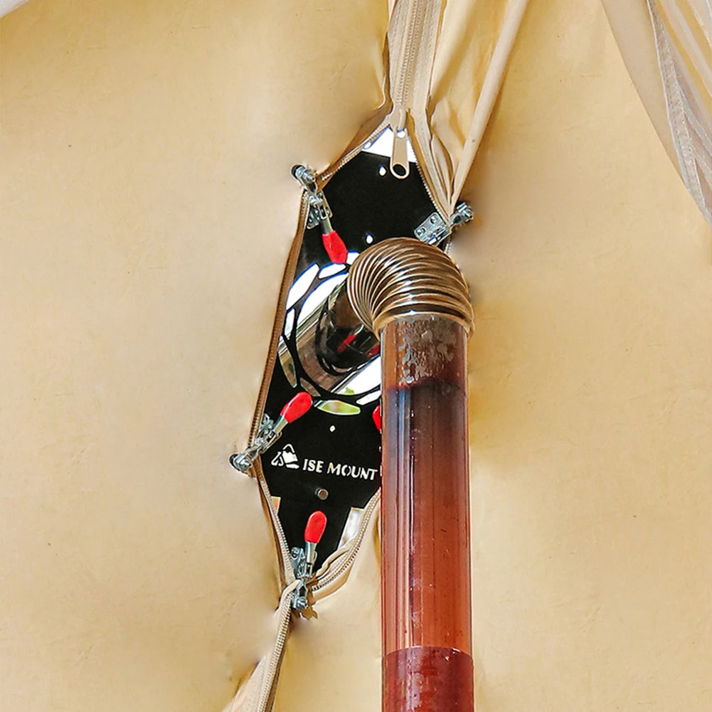 Brennholz-ofen-Zelt-heber-hoch-flamm-hemmend-Brennholz-ofen-Schornstein ...