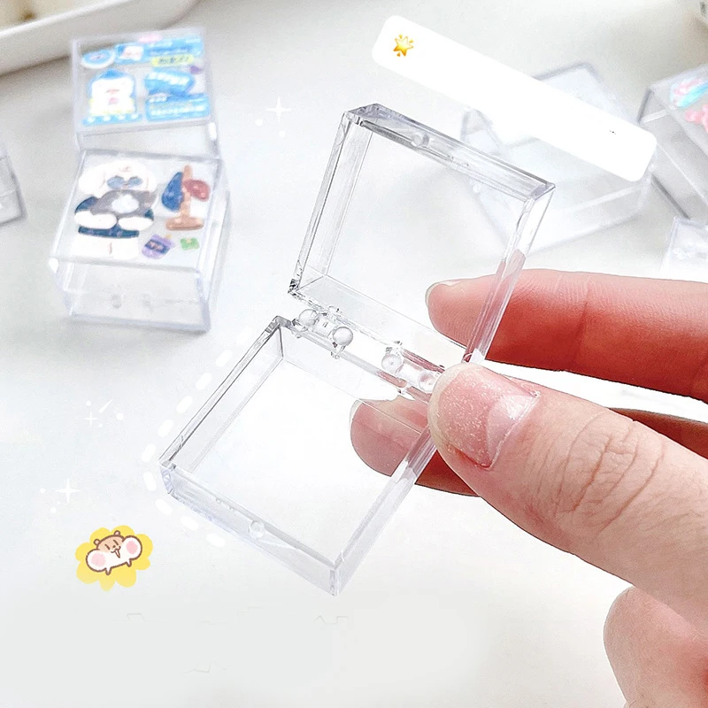 1pc-Square-Mini-Box-Transparent-Plastic-Boxes-Portable-Collection-Box ...