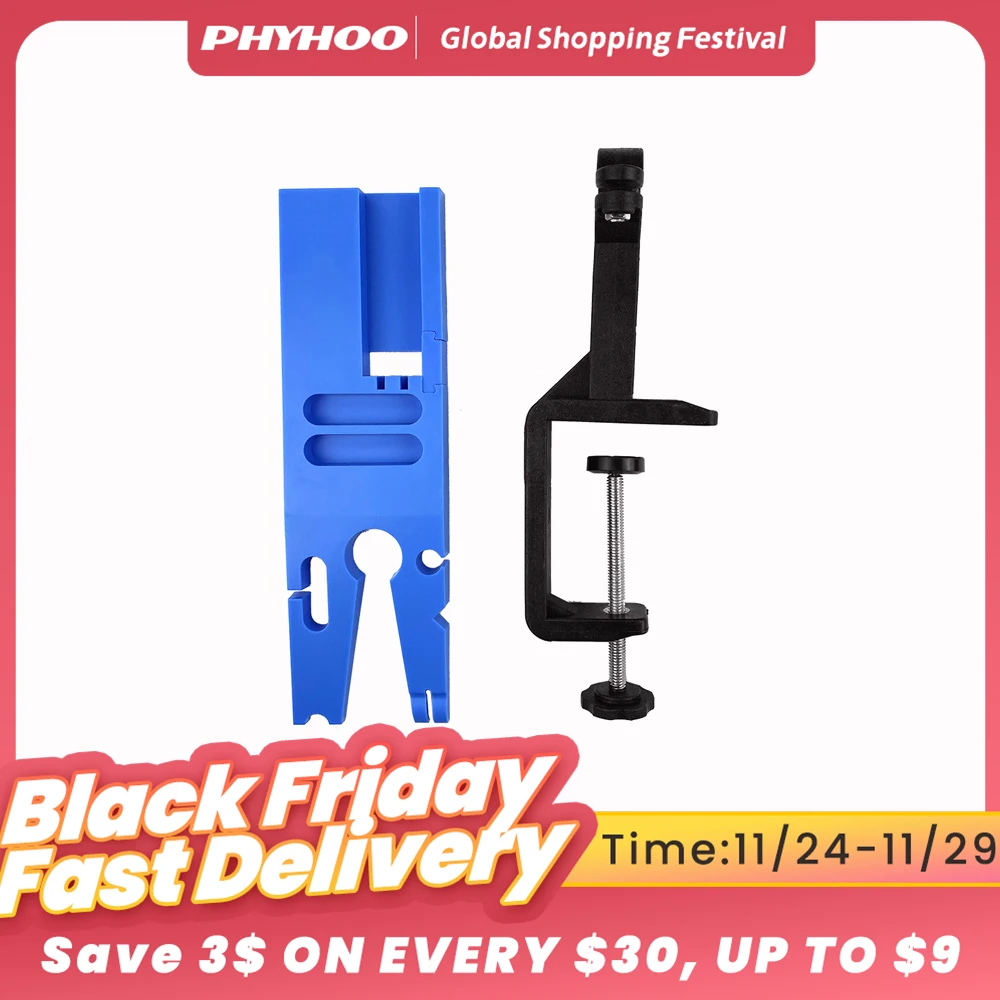 PHYHOO-Bench-Pin-Clamp-Set-V-Slot-C-Clamp-for-Workbench-Wooden-Metal ...
