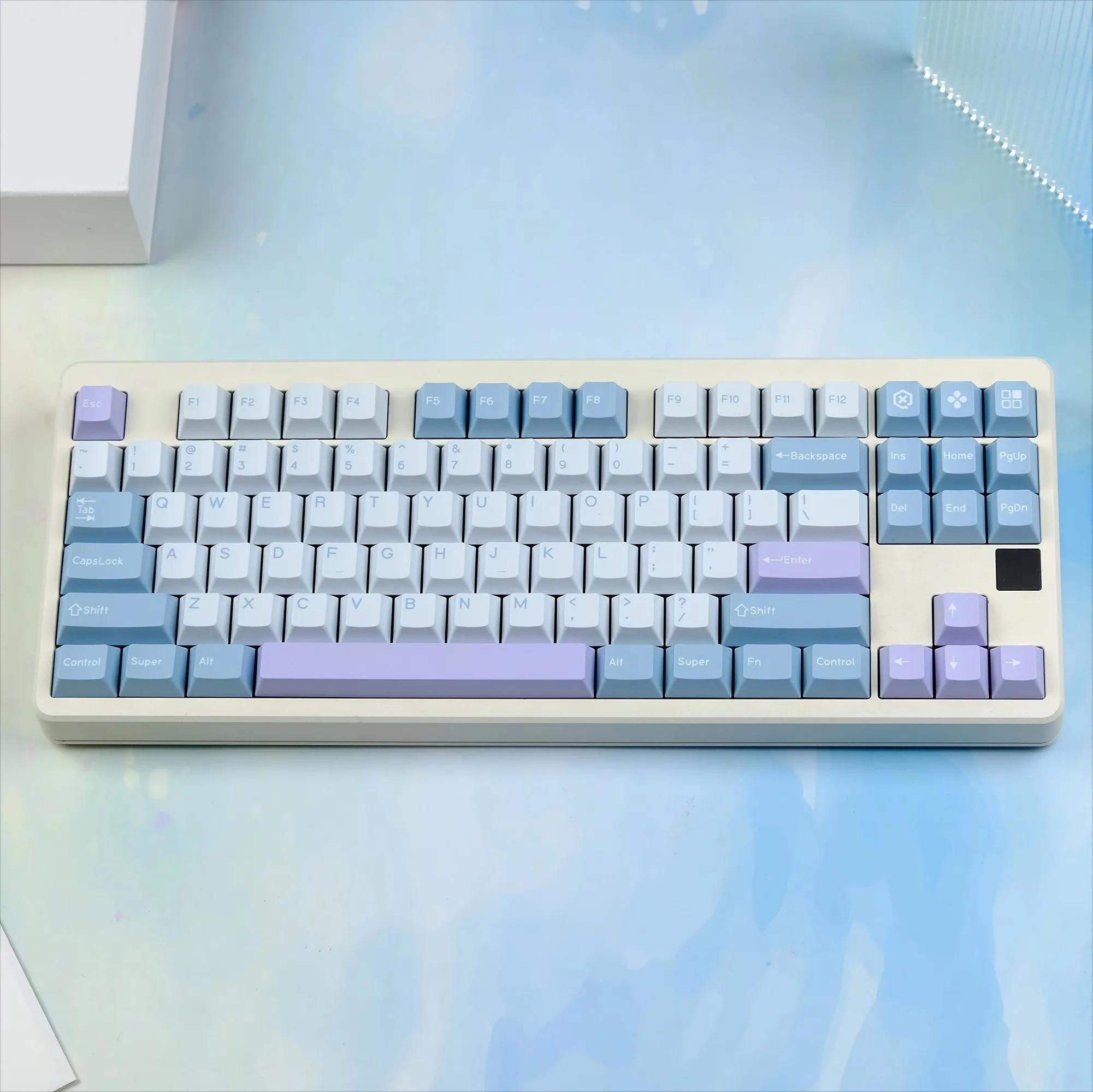 170-Keys-set-QX-GMK-Illusion-Keycaps-PBT-Double-Shot-Key-Caps-Cherry ...