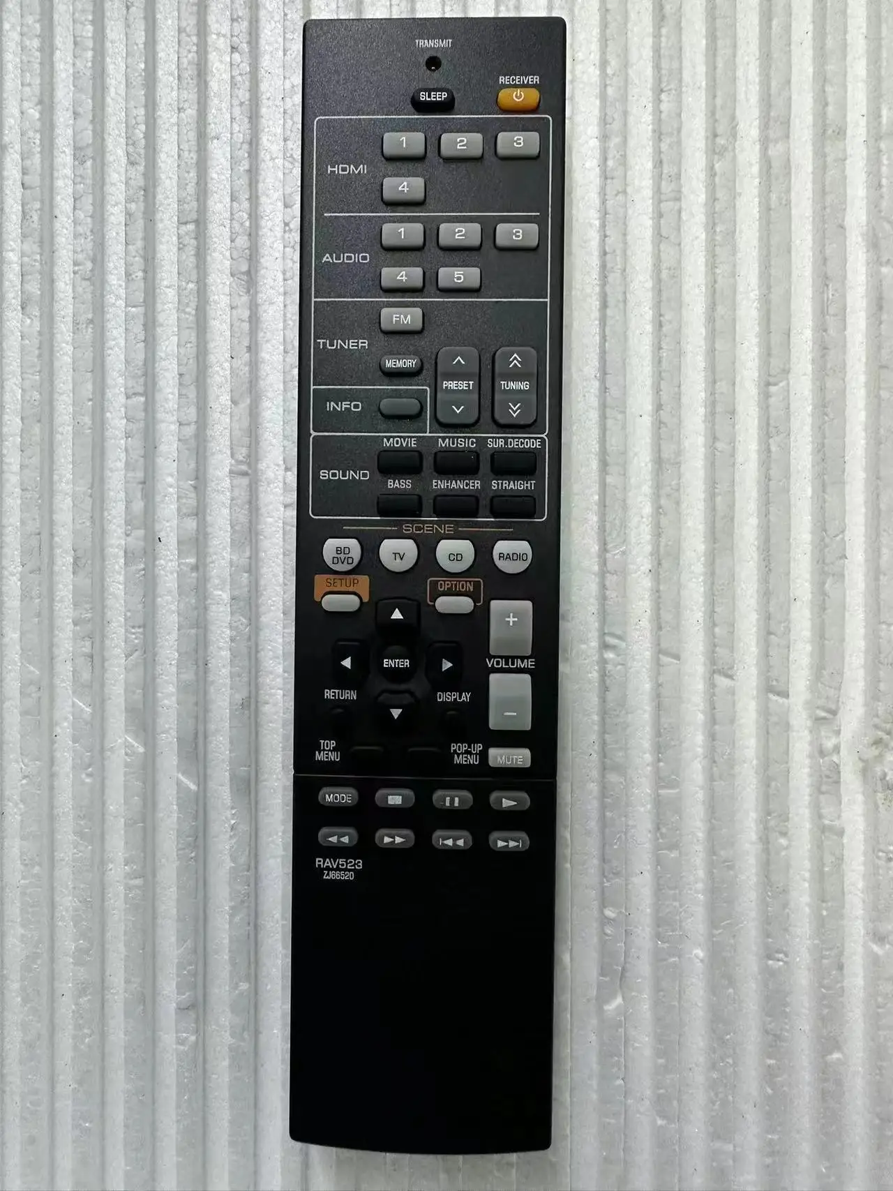 New-Remote-Control-RAV523-ZJ66520-Use-for-Yamaha-AV-Amplifier-System ...