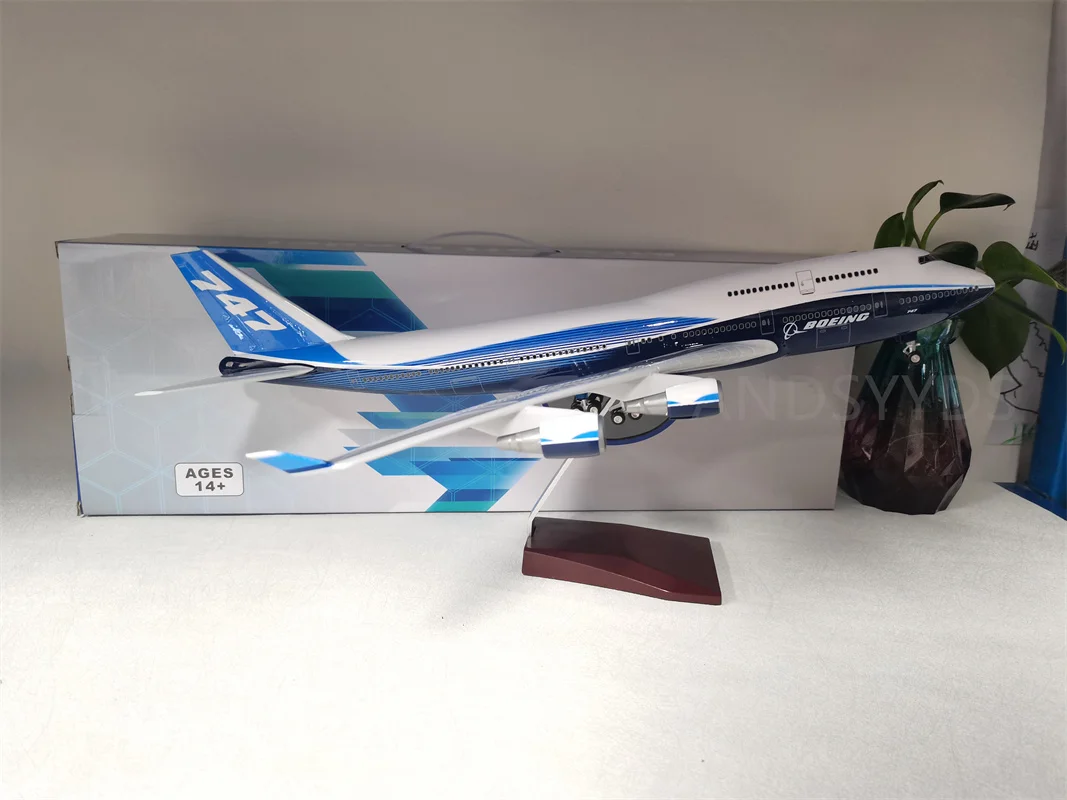 1/160 Scale Aircraft Model Original Boeing 747 Plane Model Resin ...