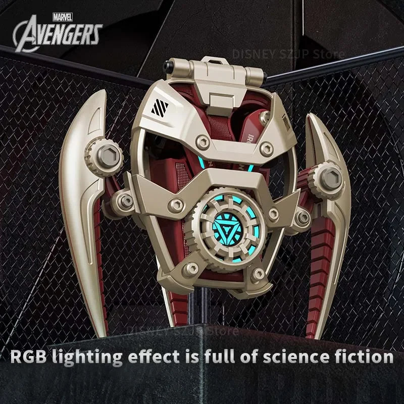 Disney-Original-Iron-Man-Wireless-Bluetooth-Earbuds-MR28-Cool-RGB ...