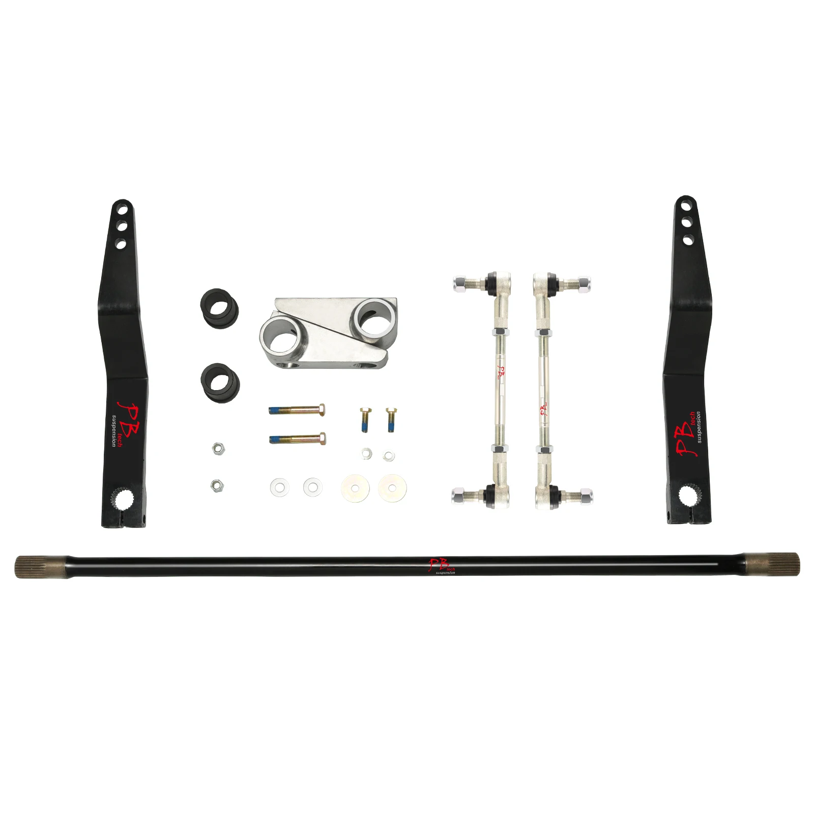 Front Sway Bar Kit Suspension Stabilizer Links Bars (Steel Arms& Frame ...