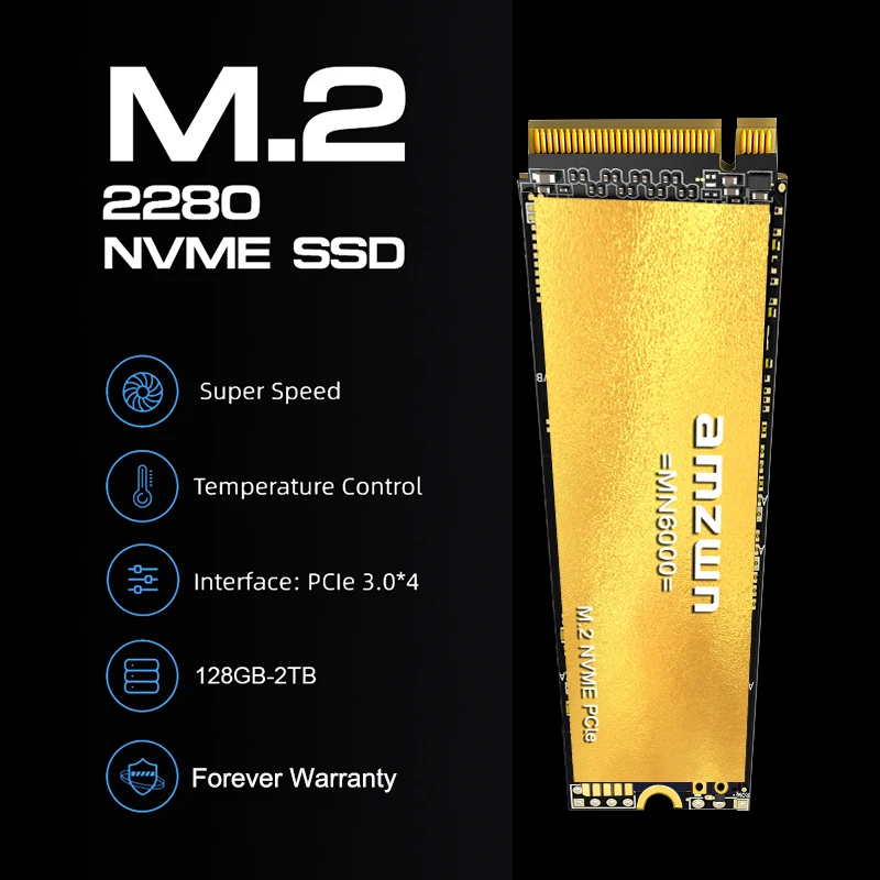 SSD NVMe 512gb 1tb For Desktop Hard Disks Ssd M2 NVMe PCIe 4.0x4 ...