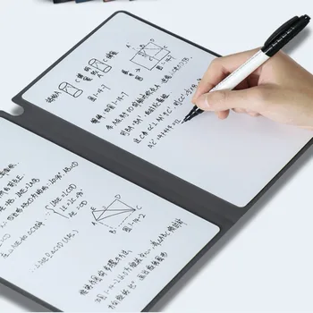 1 Pcs Reusable Whiteboard Notebook Set With Whiteboard Pen Erasing ...