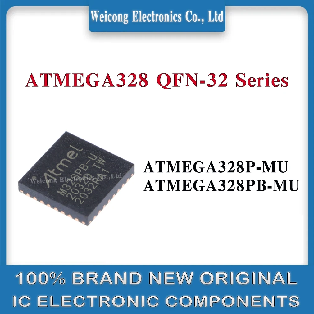 ATMEGA328P-MU ATMEGA328PB-MU ATMEGA328P ATMEGA328PB ATMEGA328 ATMEGA IC MCU Chip QFN-32 - AliExpress