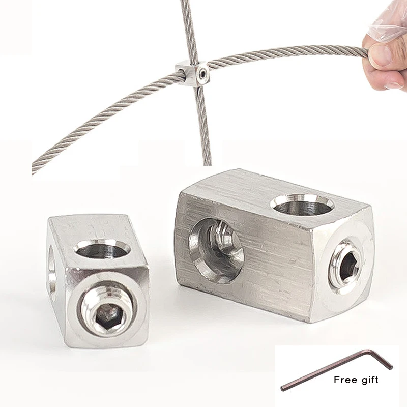 Wire-Rope-Cross-Fixing-Clamp-When-Cable-Crosses-Fixed-Buckle-Lock ...