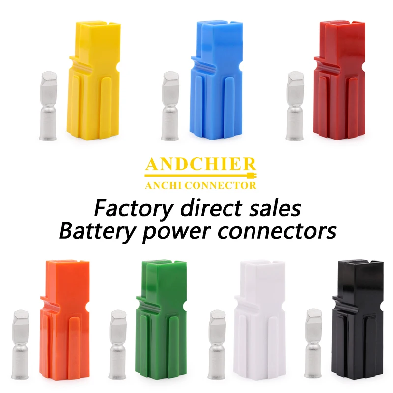 2PCS-75A-600V-Single-pole-Power-Connector-For-6-8-10-12AWG-Wire ...