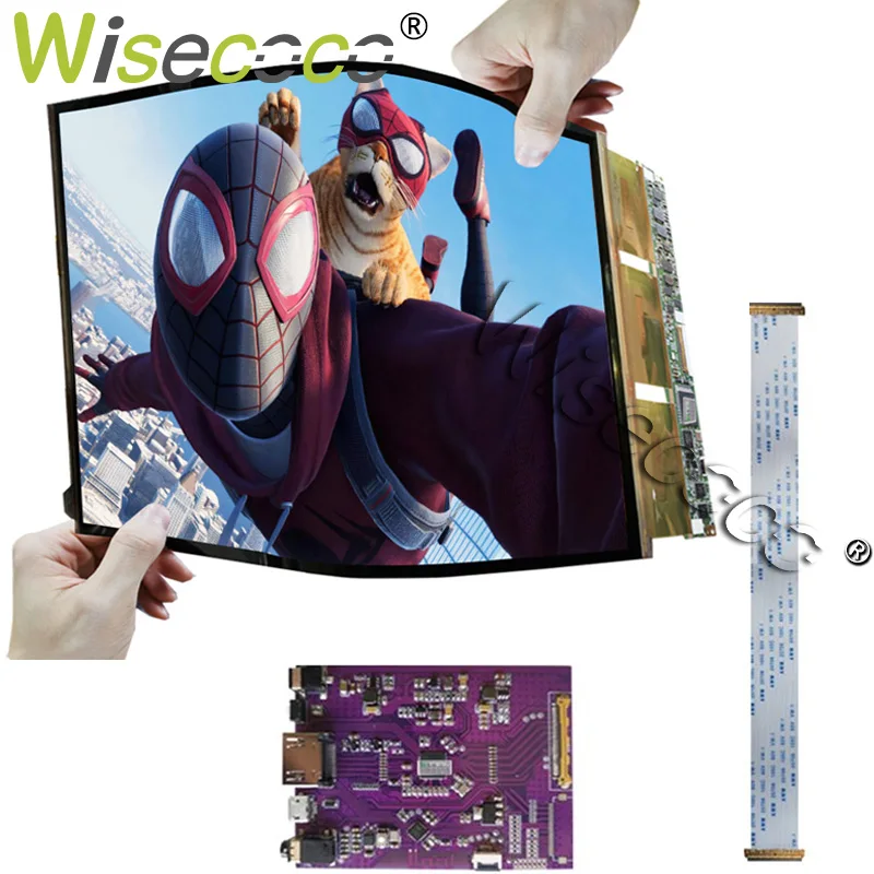 13.3 Inch Amoled Flexible Display 2048x1536 2k Oled Soft Flexible ...