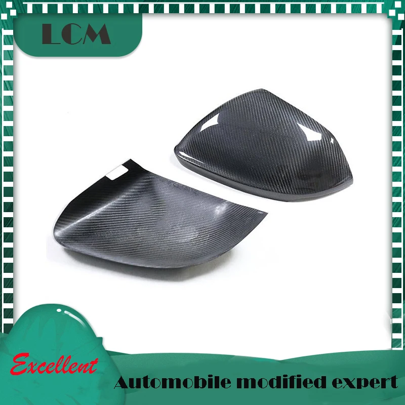 Add-On-Style-Real-Dry-Carbon-Fiber-Rear-View-Side-Mirror-Cover-W-WO ...