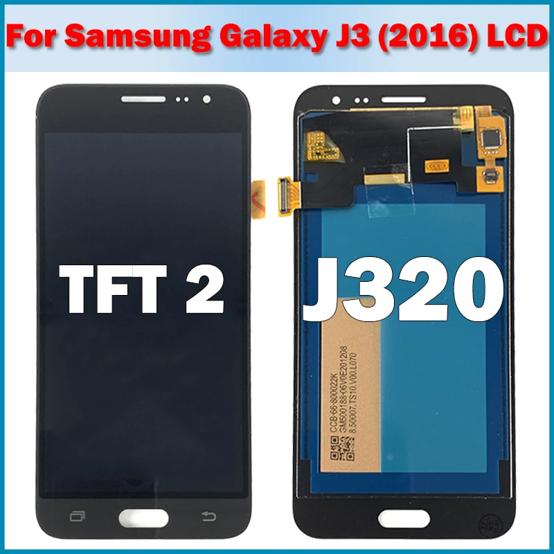 100-Test-For-Samsung-Galaxy-J3-2016-J320-J320F-J320G-LCD-Display-Touch ...