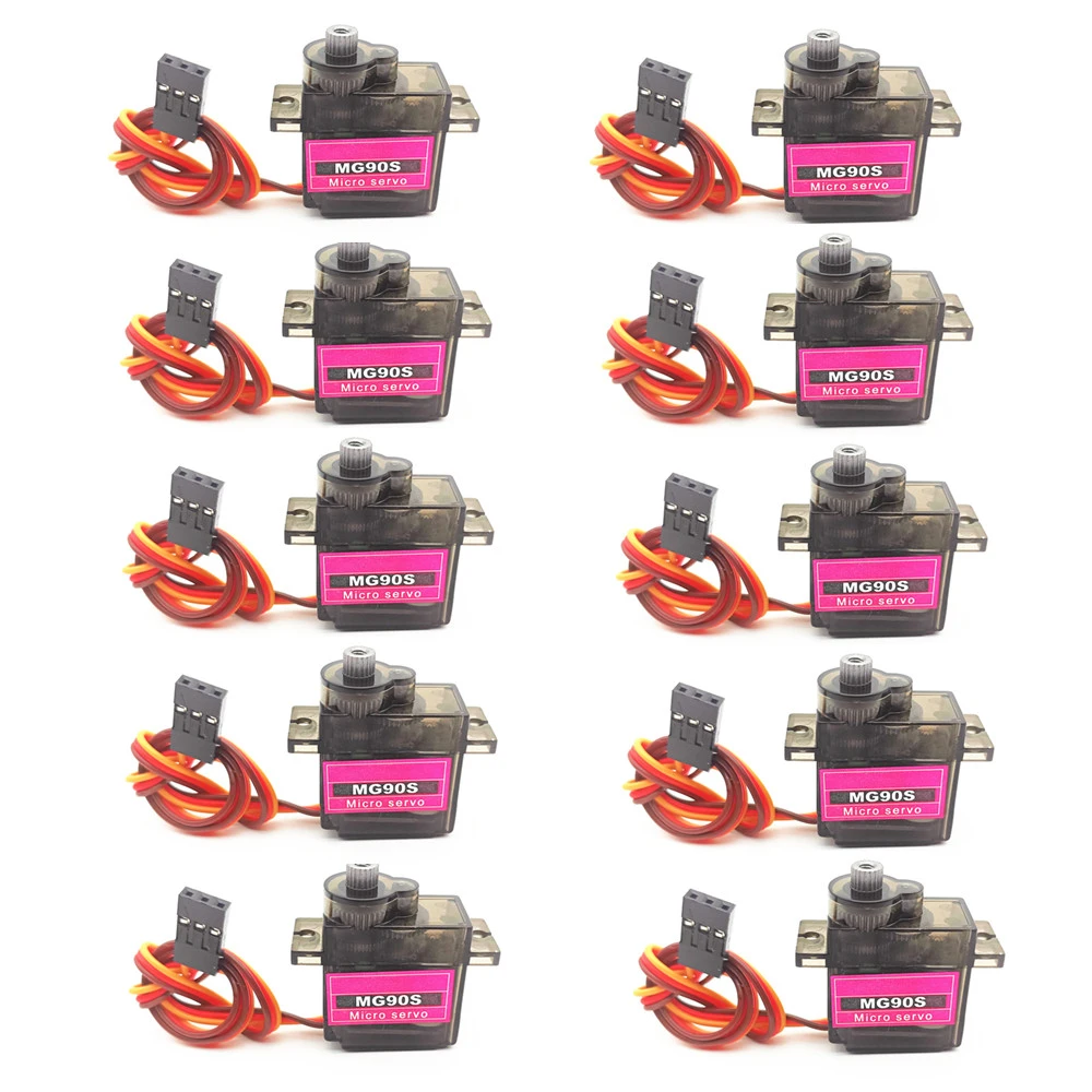 سيرفو-ميتال جير MG90S ، معدات رقمية 9 جرام لطائرة هليكوبتر وطائرة ...