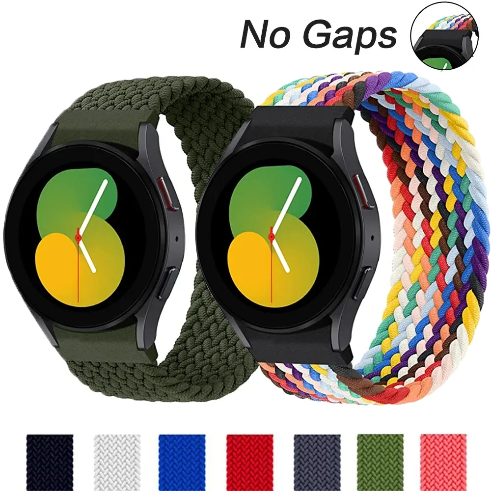 No-Gaps-Band-para-Samsung-Galaxy-Watch-Bracelete-Solo-Tran-ado-Pulseira ...