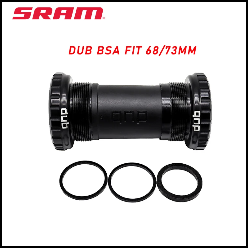 SRAM DUB BB MTB 자전거 중앙 이동 BSA 스레드, 68mm, 73mm 프레스 핏 축 하단 브래킷, 자전거 부품 ...