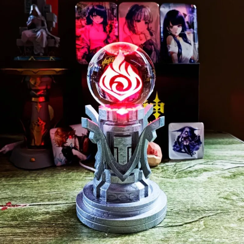 Game-Genshin-Impact-God-s-Eye-Vision-Night-Light-Anime-Figure-Element ...