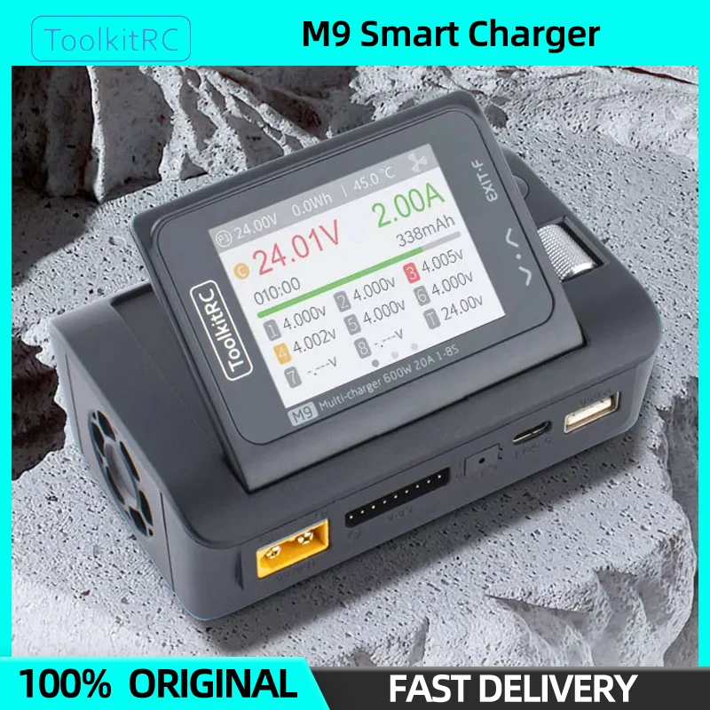 ToolkitRC-M9-Smart-Charger-Lipo-Battery-Balance-Charger-Discharger-600W ...