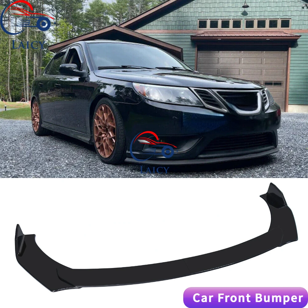 LAICY-For-Saab-9-3-2003-2011-Car-Front-Bumper-Lip-Chin-Spoiler-Splitter ...