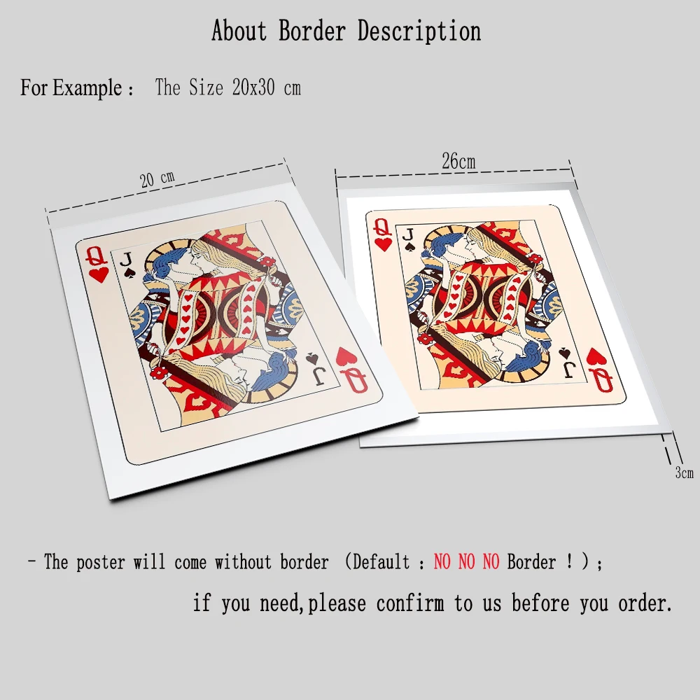 Poster Size Playing Cards