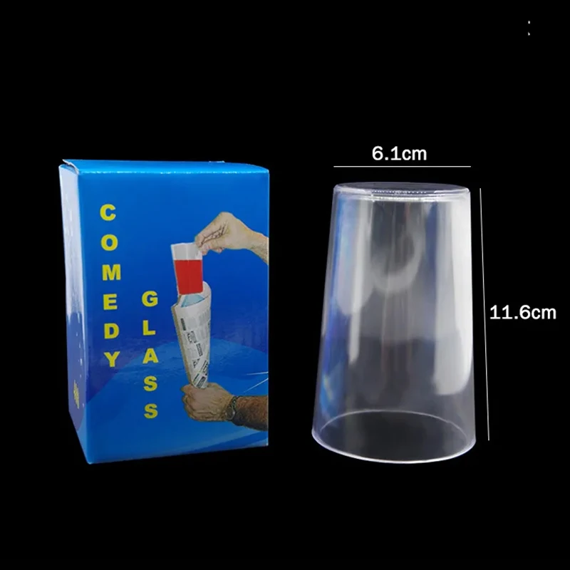Comedy Glass In Paper Cone - Magic Tricks Comedy Stage Gimmick ...