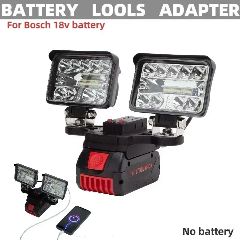 Lampe-For-Bosch-Light-18v-Cordless-Work-Light-Torch-LED-Spotlight ...