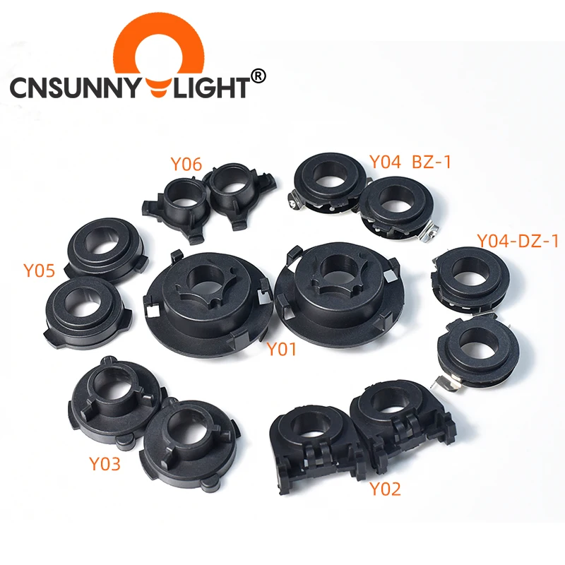 Douille de fixation pour ampoule de phare LED H7, adaptateur de Base ...