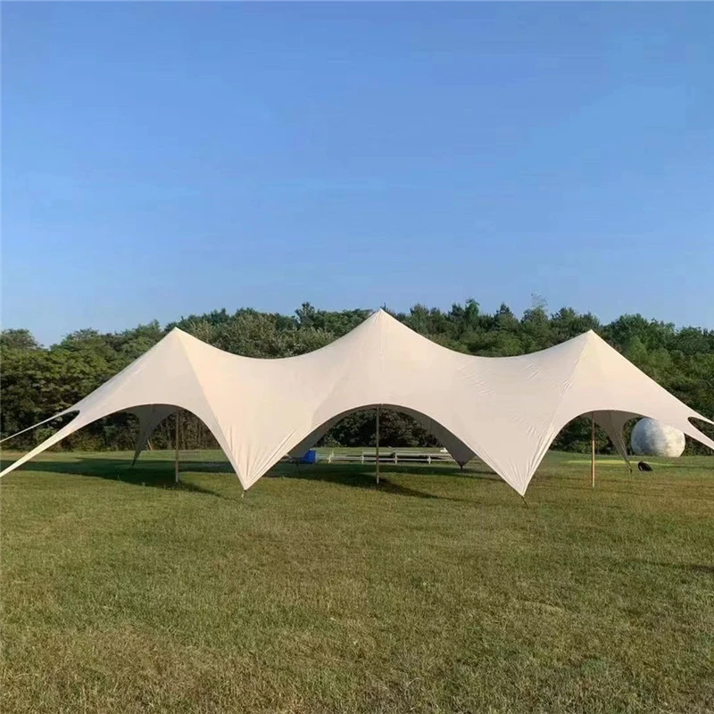 Outdoor Cloud Roof Canopy Tent Large Camping Thickened Sunscreen and ...